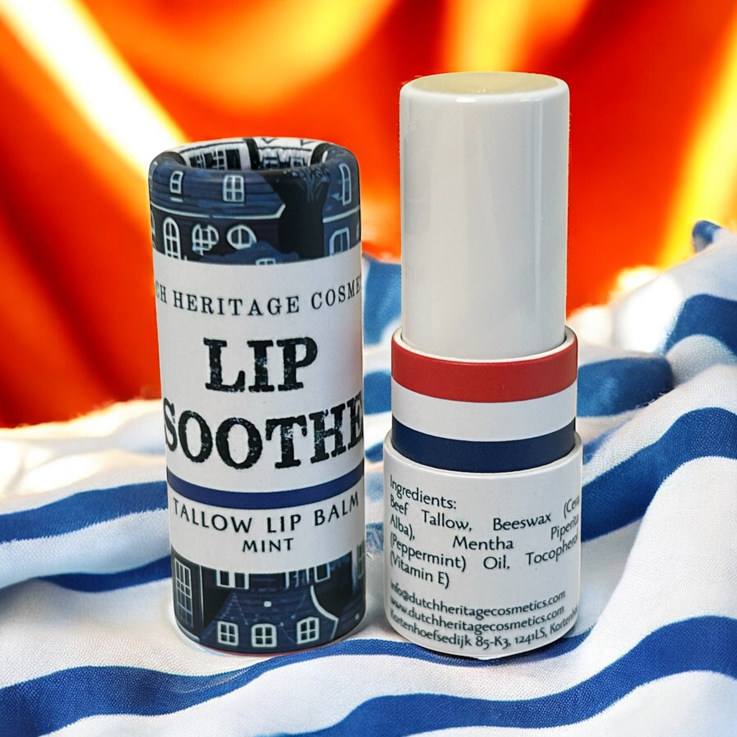 Lip Soothe - Tallow Lip Balm – Dutch Heritage Cosmetics